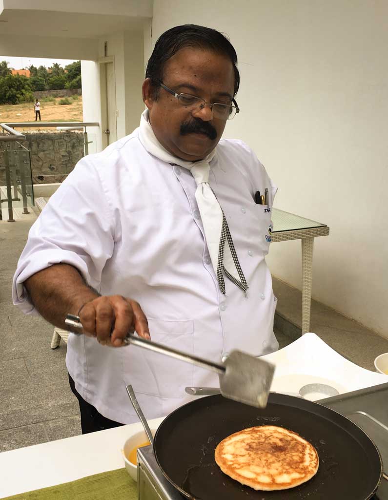 Utappam - thick Tamil pancakes