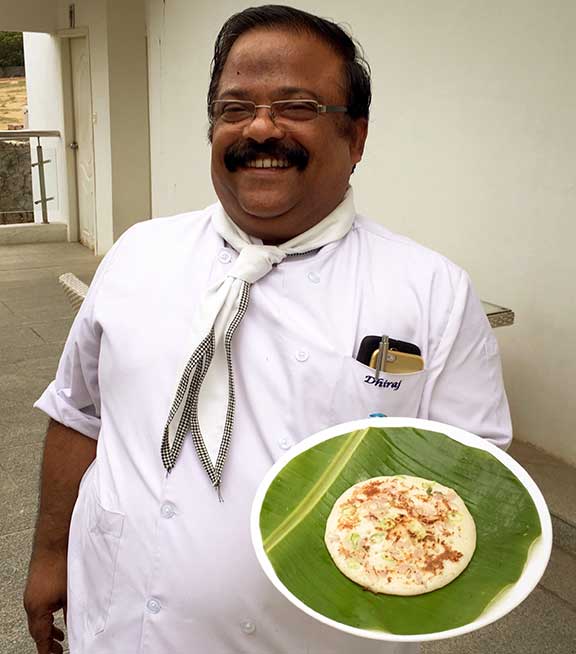 Utappam - thick Tamil pancakes