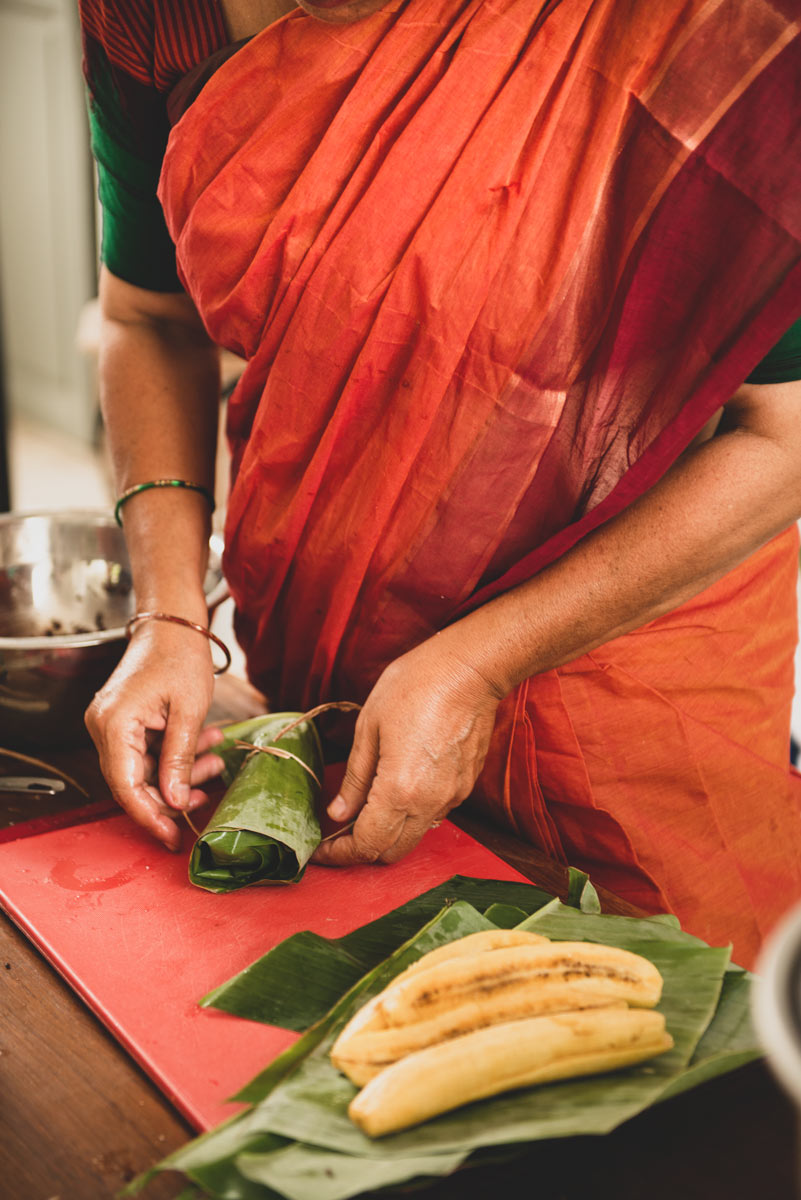 Grilled Banana Sticky Rice Packets