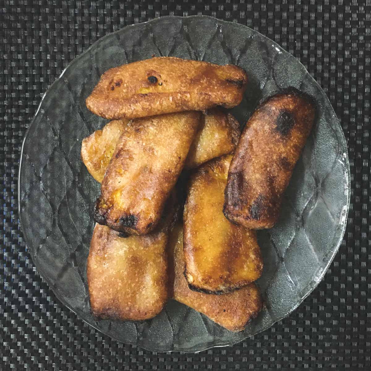 Ethaka Appam - Banana Fritters - Faces Places and Plates