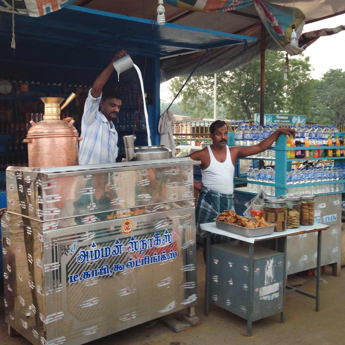 Chai and Chai Wallahs of South India - Faces Places and Plates