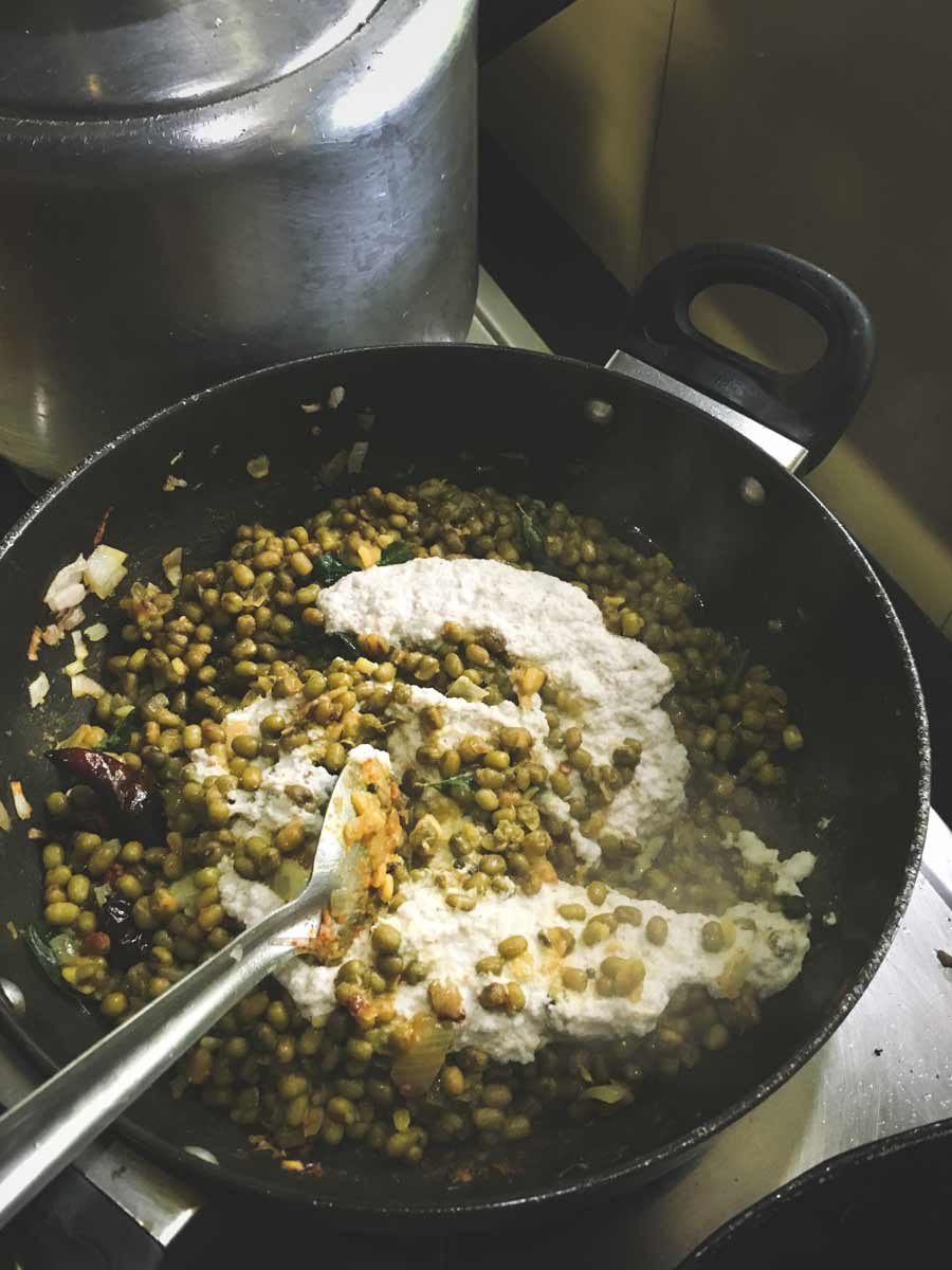 Cherupayar - Green Gram Curry - Faces Places and Plates