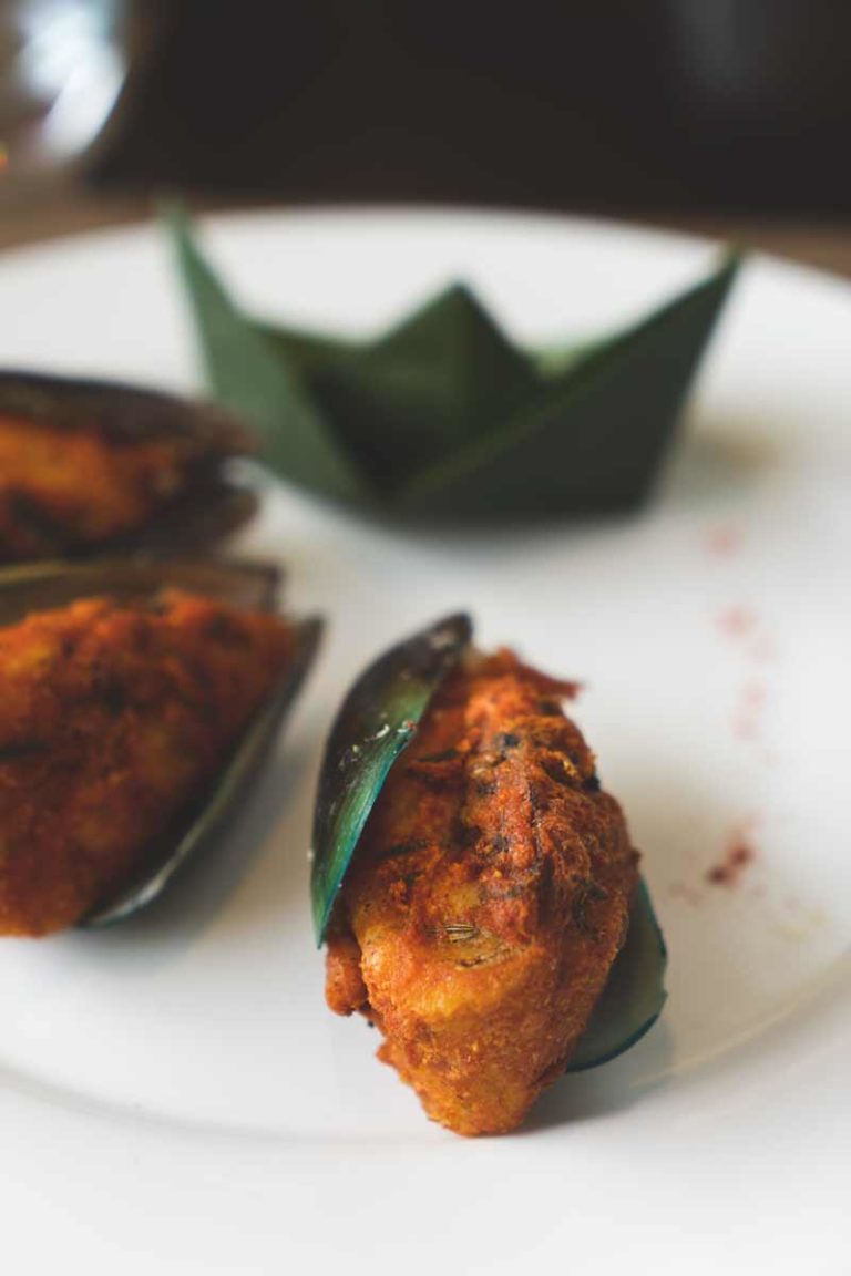 Arikkadukka - Spicy Stuffed Mussels - Faces Places and Plates