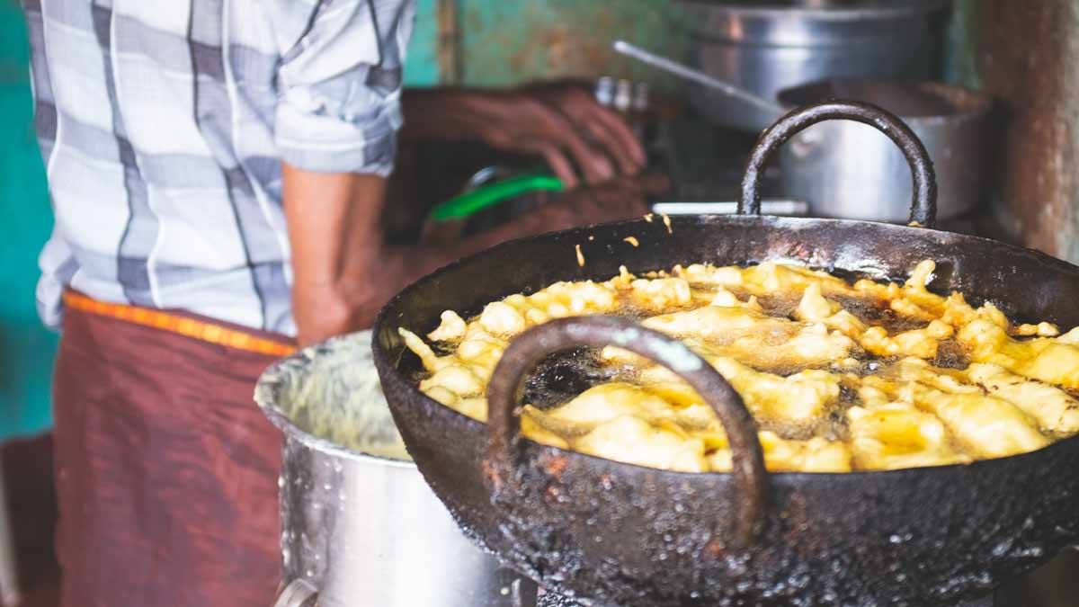 Green Chilli Fritters - Faces Places and Plates